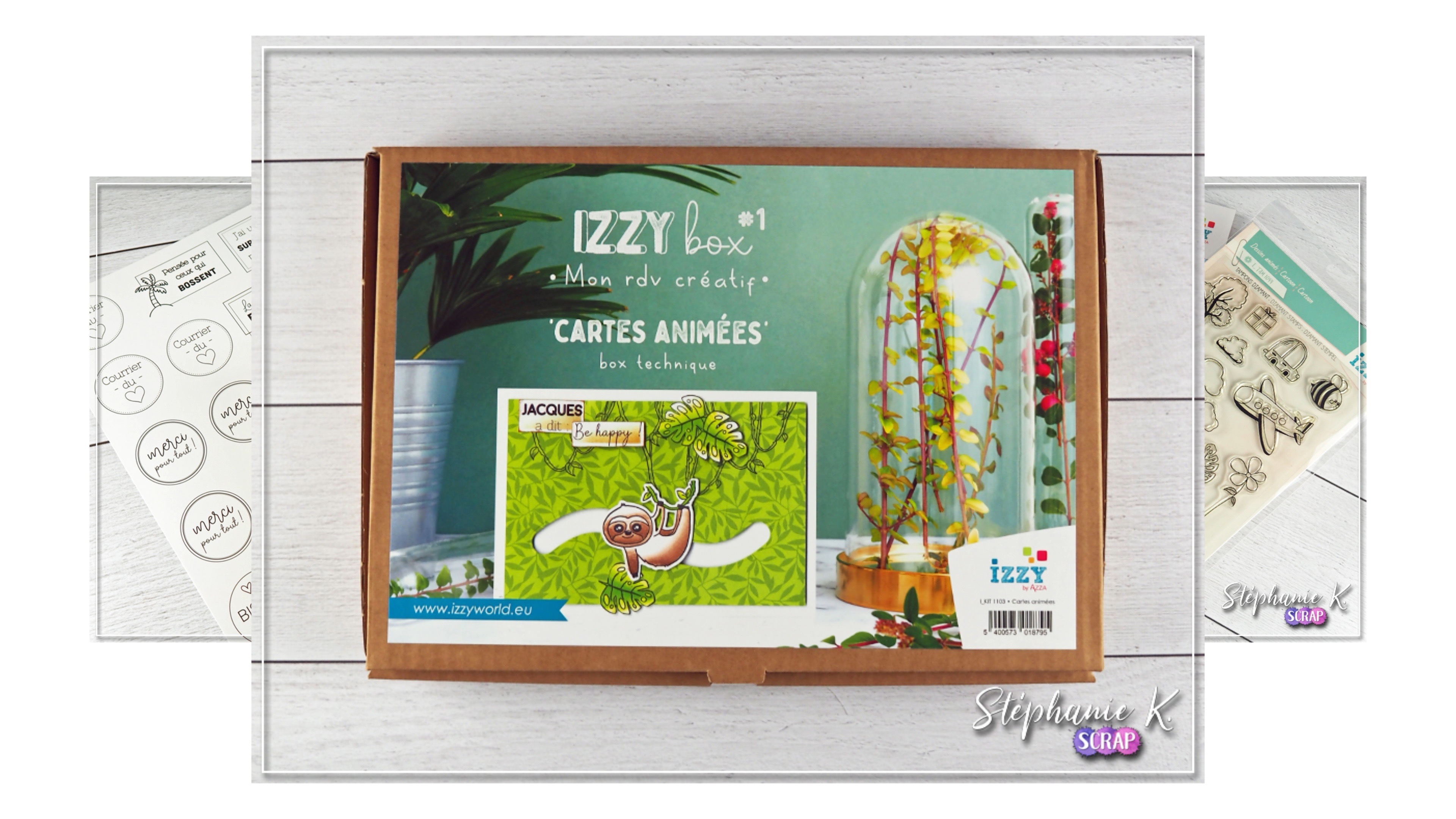Vidéo : Découverte contenu – Izzy Box 1 ‘Cartes animées’ – Stéphanie K ...